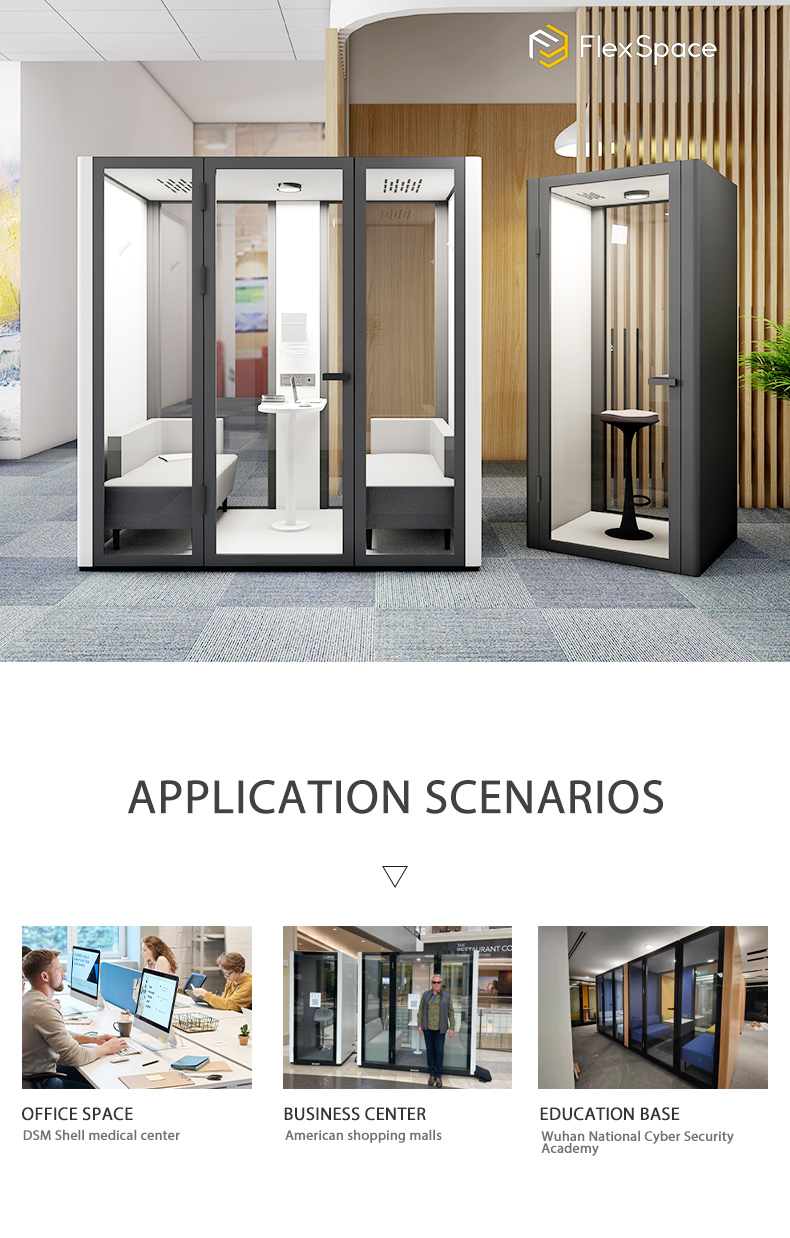 M Pod-2 - Buy office meeting pods, focus room, soundproof the phone ...